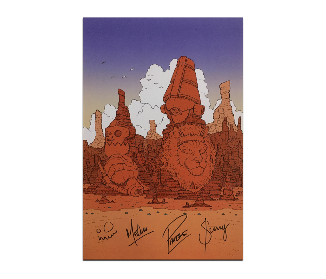 Moebius Poster (SIGNED) - Featured - TWRP Online Store